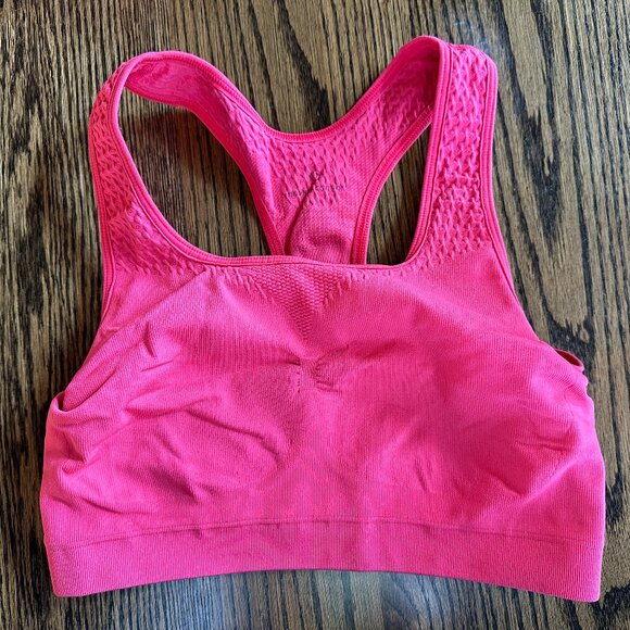 Moving Comfort | Tops | Moving Comfort Unlined Bra Top Hot Pink Size Ml ...